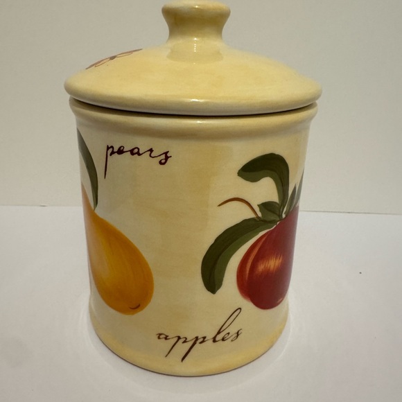 Pier 1 | Kitchen | Pier Provence Pattern Large Cookie Jar Canister With ...